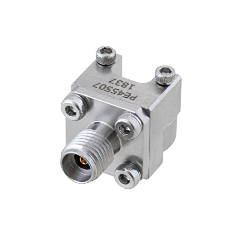 2.92mm Female Connector Clamp/Solder (Captive Contact) Attachment End Launch PCB, Removable End ...