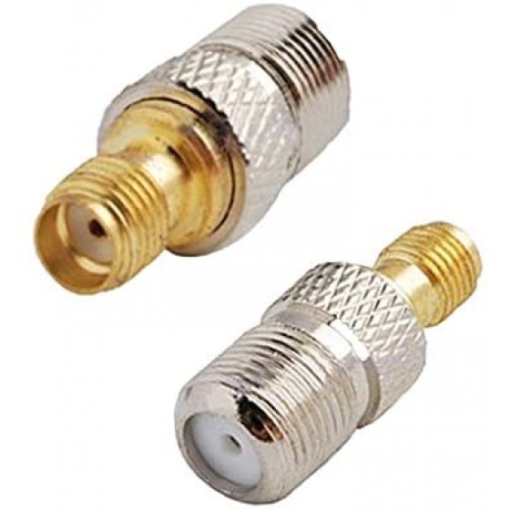 3-Pack SMA Female to F Female RF Coax Adapter SMA to F Coaxial ...