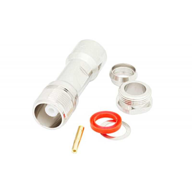 HN Female Connector Clamp/Solder Attachment for ET-RG213, ET-RG8, ET ...