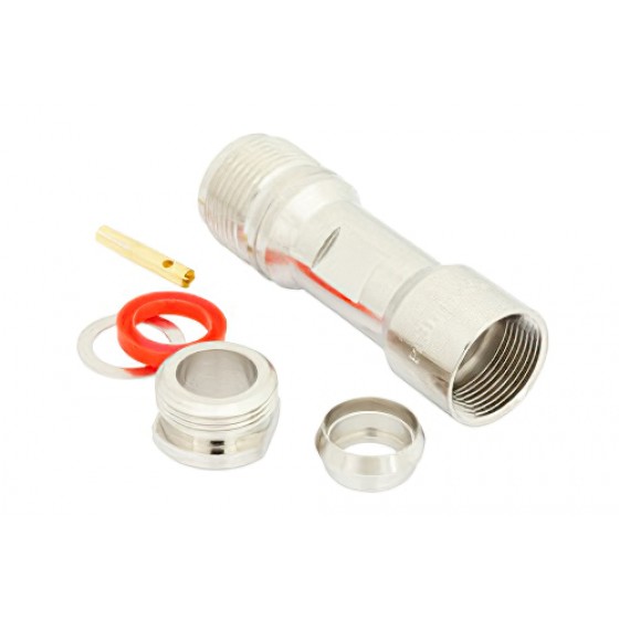 HN Female Connector Clamp/Solder Attachment for ET-RG213, ET-RG8, ET ...