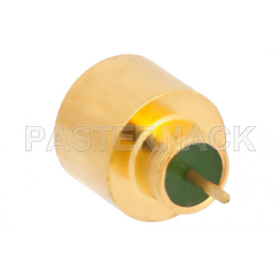 SMP Male Full Detent Hermetically Sealed Connector Solder Attachment ...
