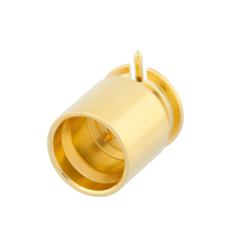 SMP Male Limited Detent Connector Solder Attachment Surface Mount PCB ...