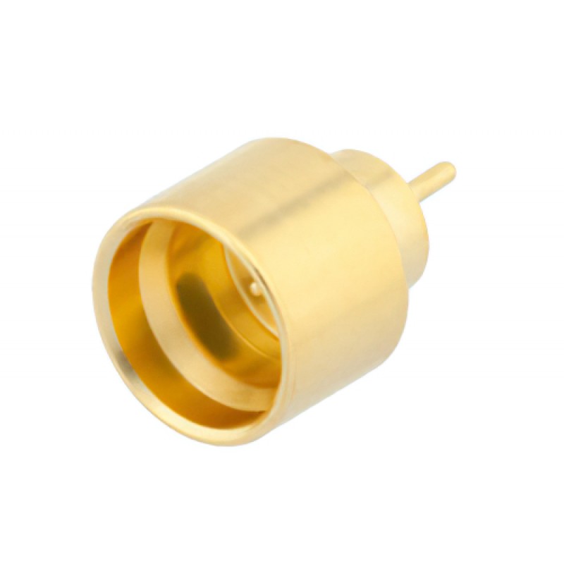 SMP Male Limited Detent Hermetically Sealed Connector Solder Attachment ...