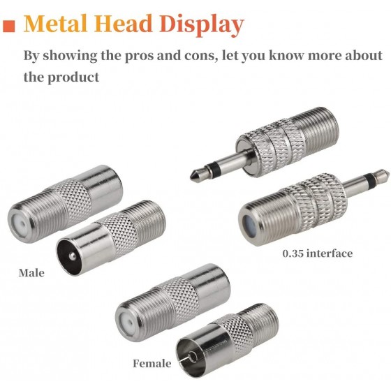 FM Antenna 75 Ohm Indoor FM Telescopic Radio Antenna F Type Male Plug ...