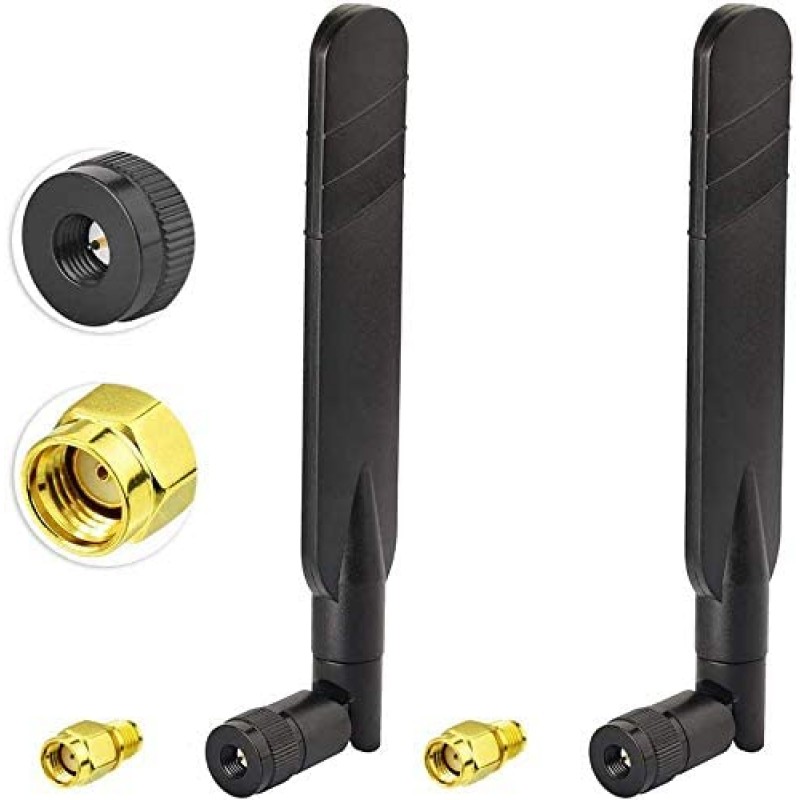 3G 4G Antenna Wide Band 5dbi Omni Directional Antenna with SMA/RPSMA Connector 2PCS - Ebeestock.com