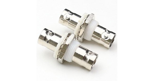 BNC Female Bulkhead Connector,BNC Female to Female Bulkhead Coax ...