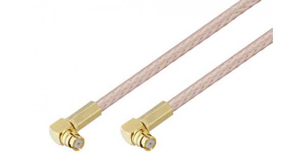 Push-On SMP Female Right Angle to Push-On SMP Female Right Angle Cable ...